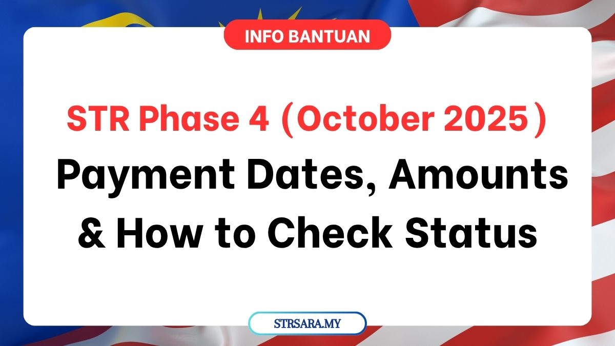 STR Phase 4 (October 2025) – Payment Dates, Amounts & How to Check Status