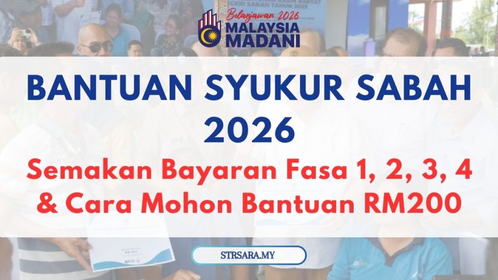 BANTUAN SYUKUR SABAH 2026 :Semakan Bayaran Fasa 1, 2, 3, 4 & Cara Mohon ...