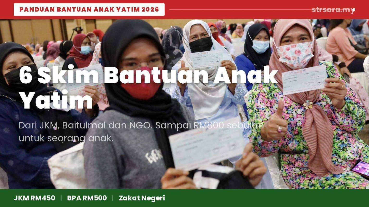 Cara Mohon Bantuan Anak Yatim 2026: 6 Skim JKM & Zakat