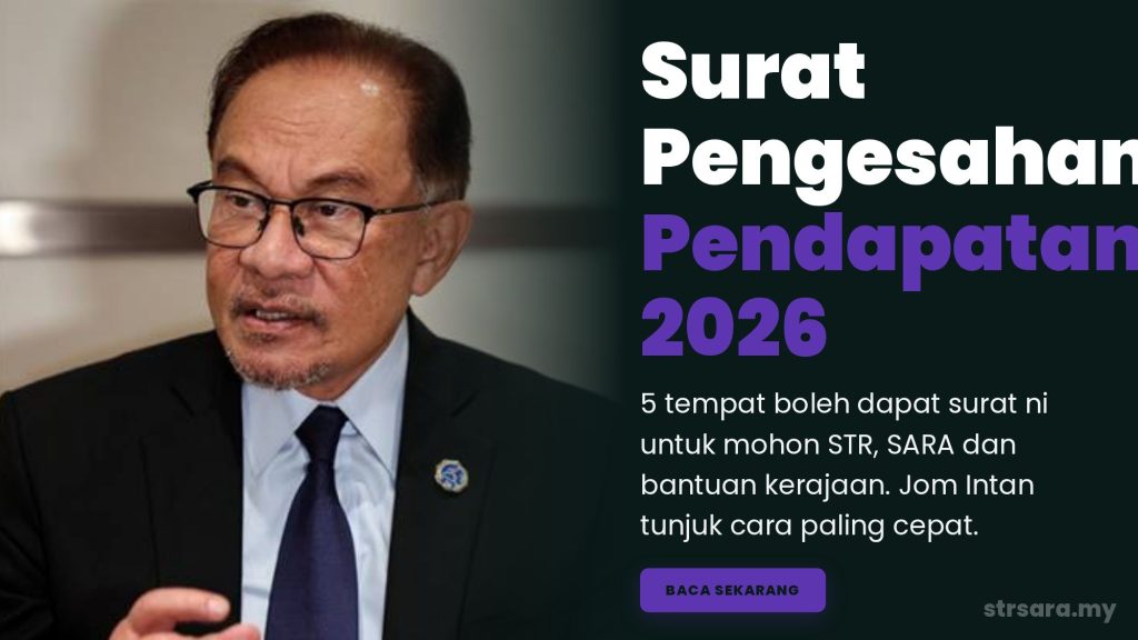 Cara Buat Surat Pengesahan Pendapatan 2026: Untuk Mohon Bantuan